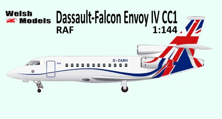 RAF Dassault-Falcon Envoy IV Released – Hobbyzero