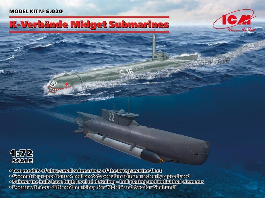 SOON ON SALE! K-Verbände Midget Submarines – Hobbyzero