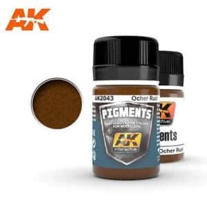 AK Interactive AK2043 Ocher Rust Pigment – Hobbyzero