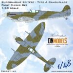 Supermarine Spitfire Type A Camouflage Paint Masks Set – Hobbyzero