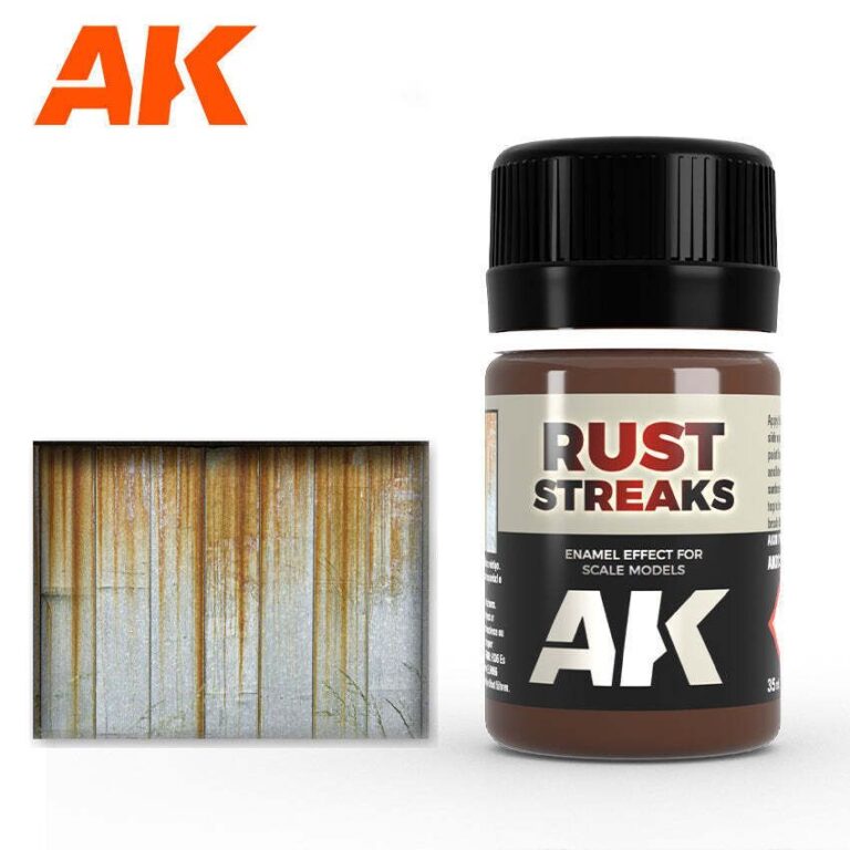 How to Applying Ak Interactive Weathering Rust Streaks Enamel – Hobbyzero