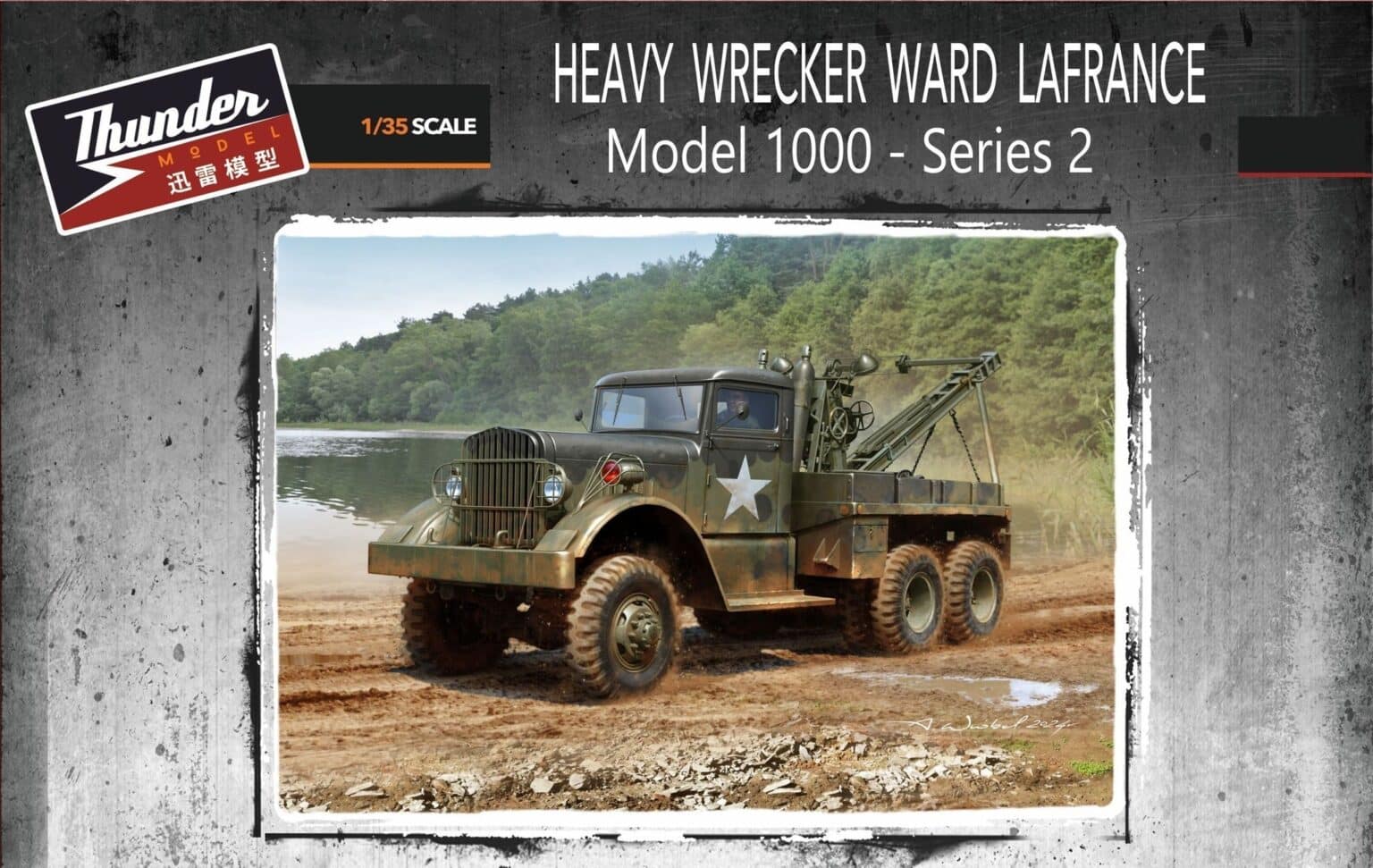 Thunder Model : Heavy Wrecker Ward LaFrance – Hobbyzero