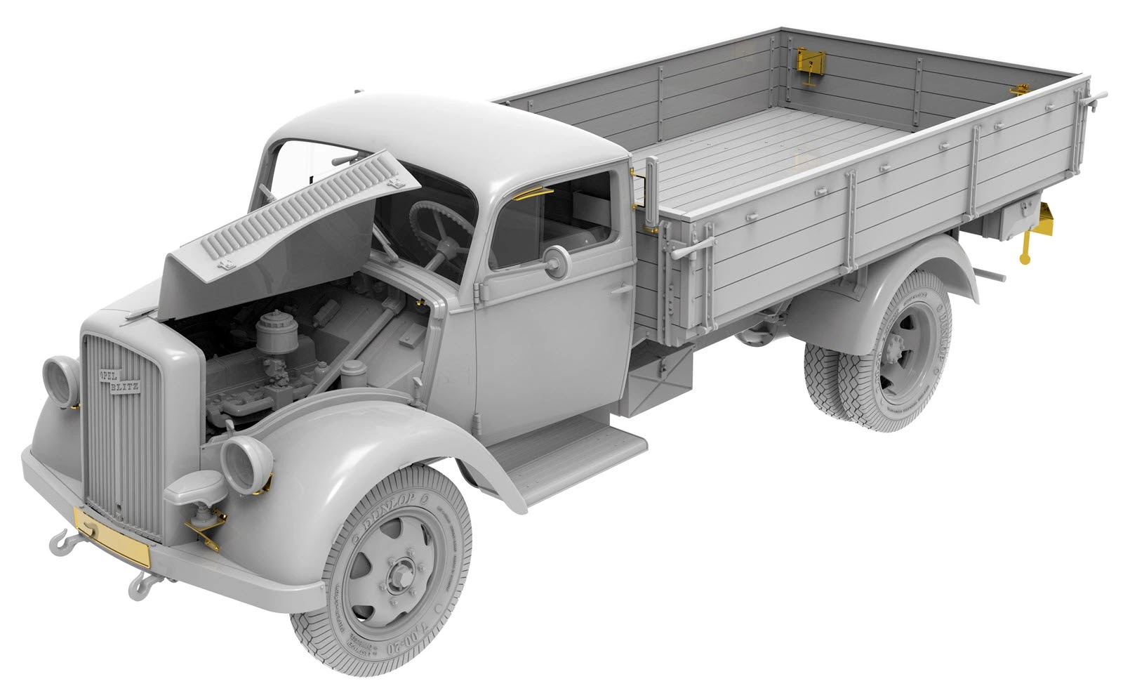 MiniArt offers a 1/35th-scale Opel Blitz 3-ton truck in "military ...