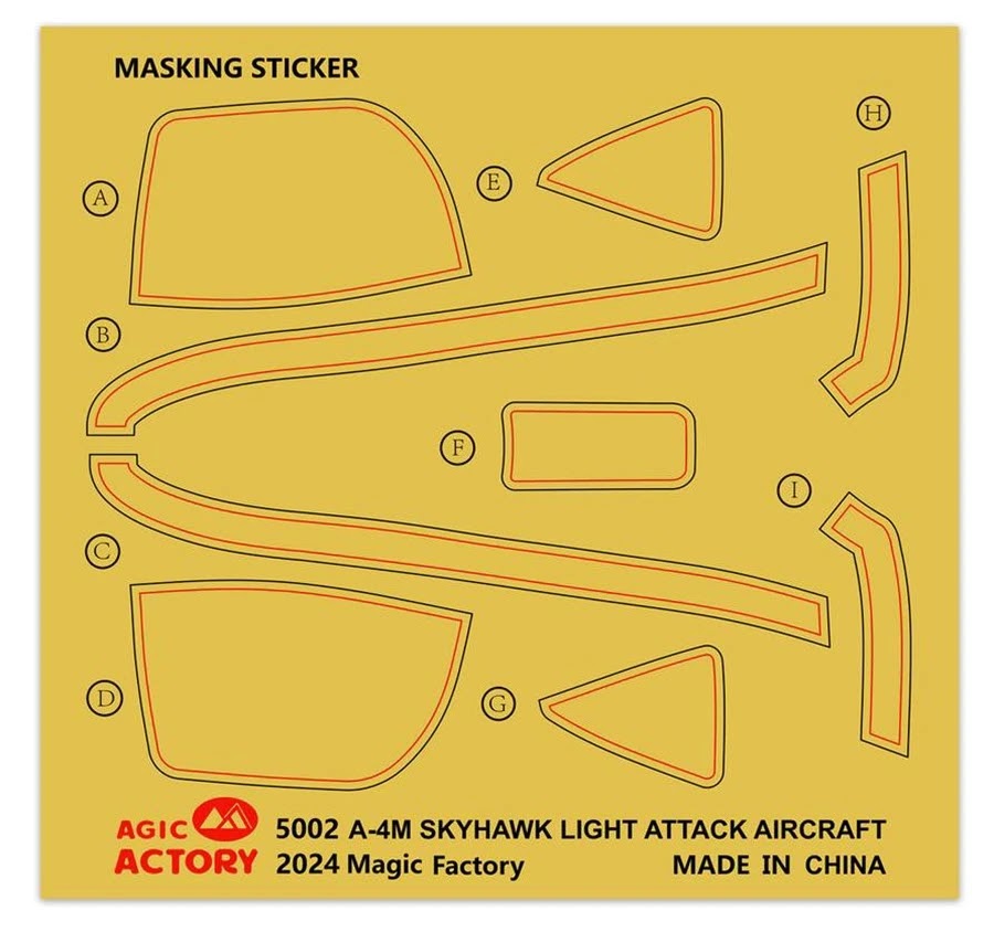 Magic Factory 48th scale A-4M Skyhawk Kit with Colour Profiles ...