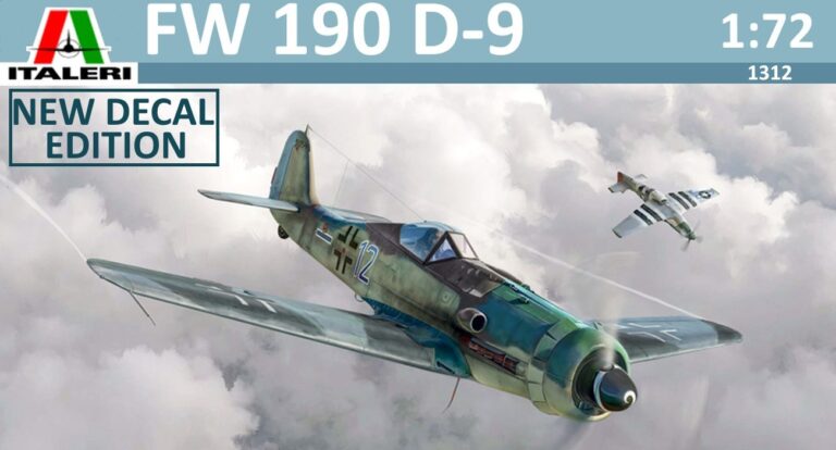 The Fw190 D-9 is Re-released with the New Decals – Hobbyzero
