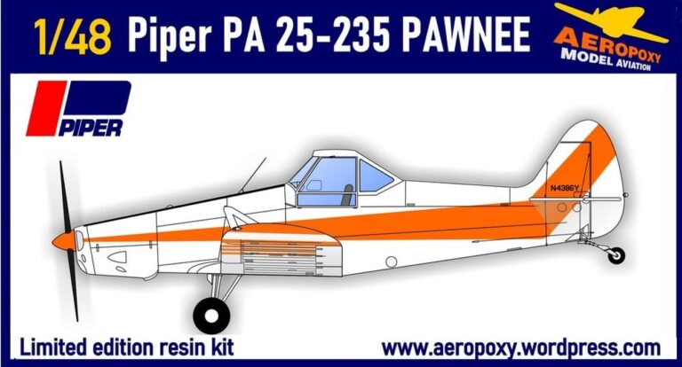 Piper PA25-235 Pawnee test shots – Hobbyzero