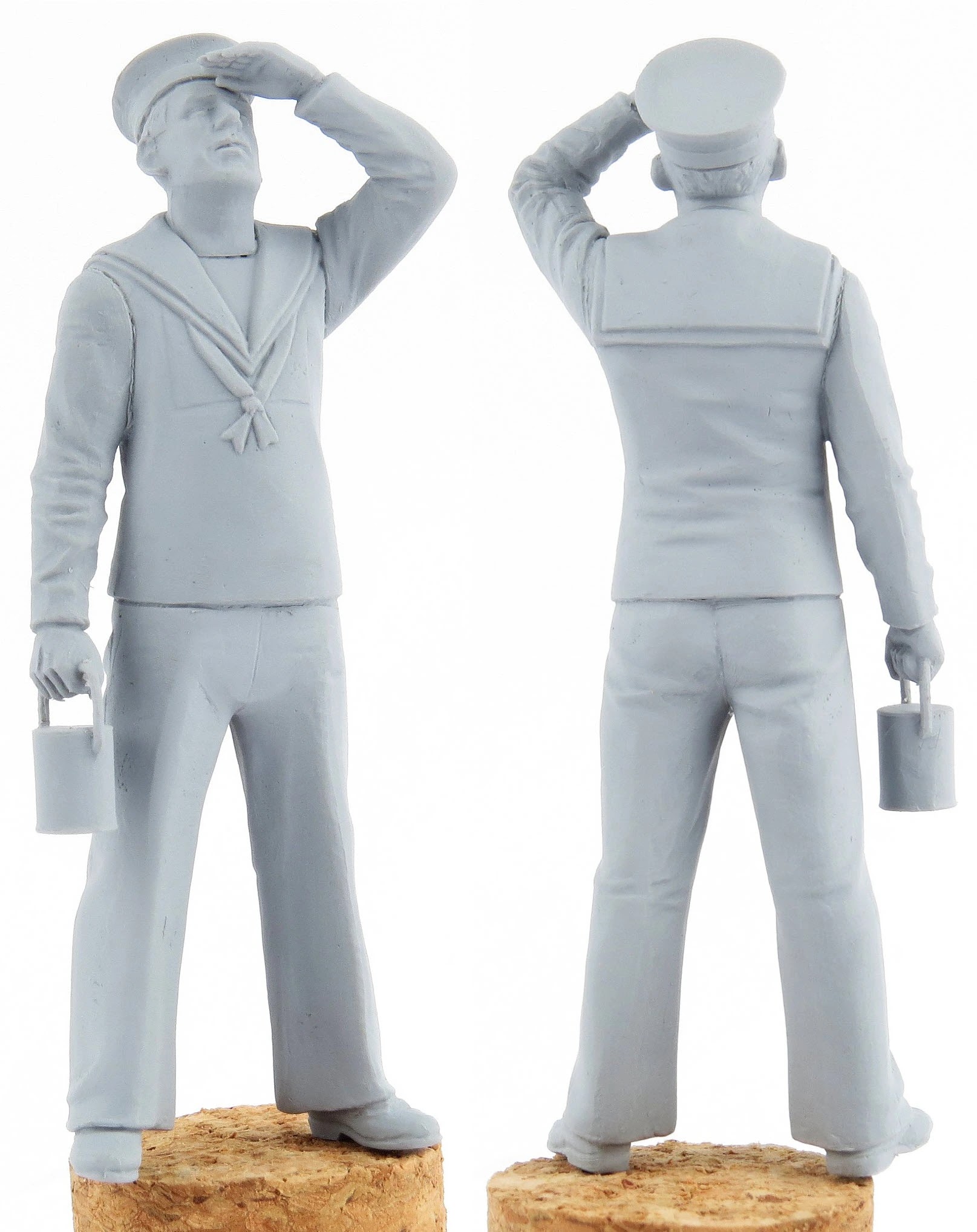 ICM's US WWII pilots of British Naval Aviation at 48th scale. – Hobbyzero