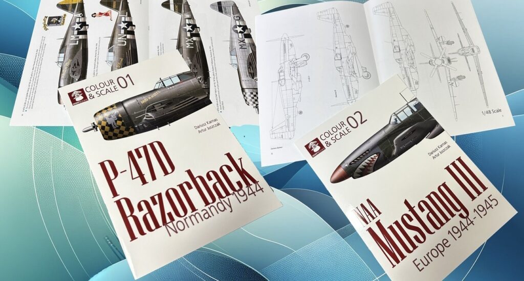 New Books: Colour & Scale P-47D & Mustang III – Hobbyzero