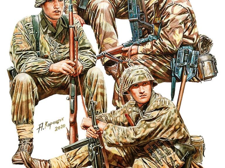 MiniArt 35th scale German Tank Riders now with improved resin heads ...