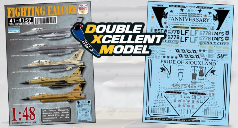 F-16A/C/D USAF & ANG Released Decals – Hobbyzero