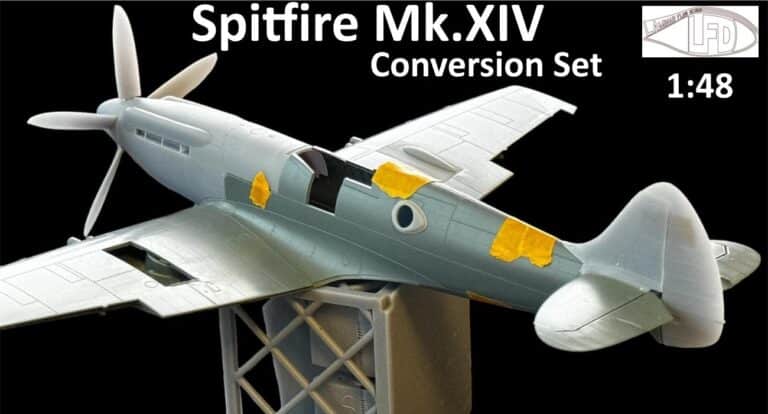 Spitfire XIV Conversion Test Build – Hobbyzero