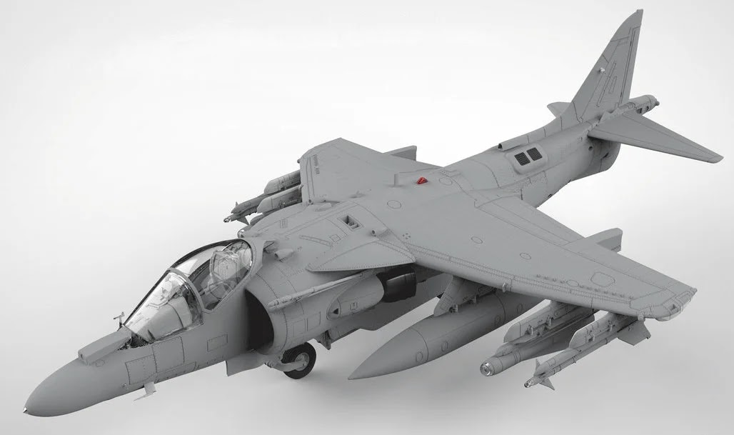 UMa Model promises the 48th-scale AV-8B Harrier II Plus at 48th-scale ...