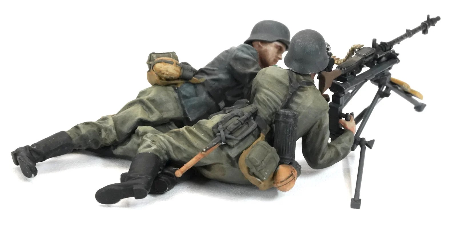 Tamiya 35th scale German Machine Gun Team from the Mid-WWII period ...