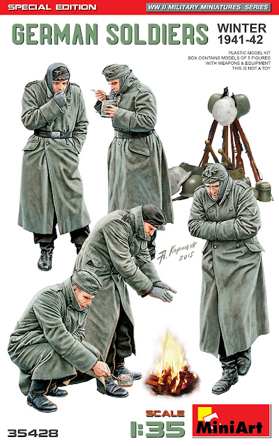 MiniArt has upgraded these German soldiers' Winter Sojourn figures ...