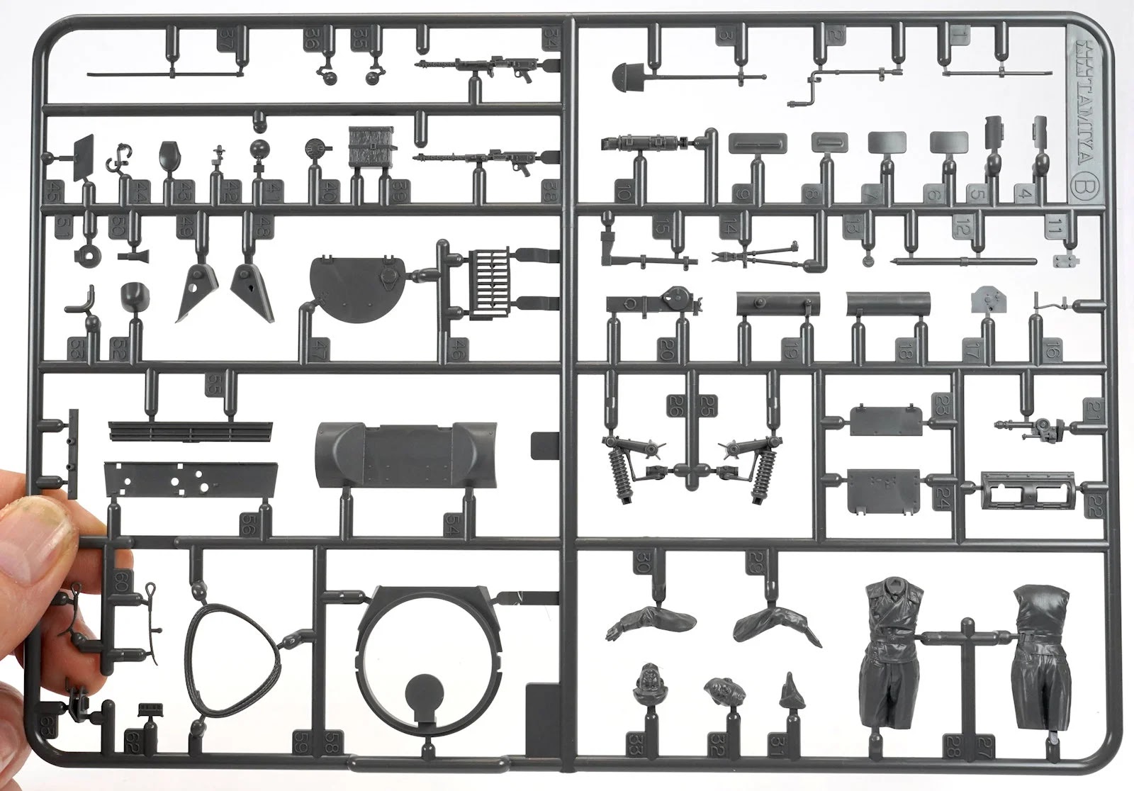 1/35th scale German Tank Panzerkampfwagen I Ausf.B From Tamiya. – Hobbyzero