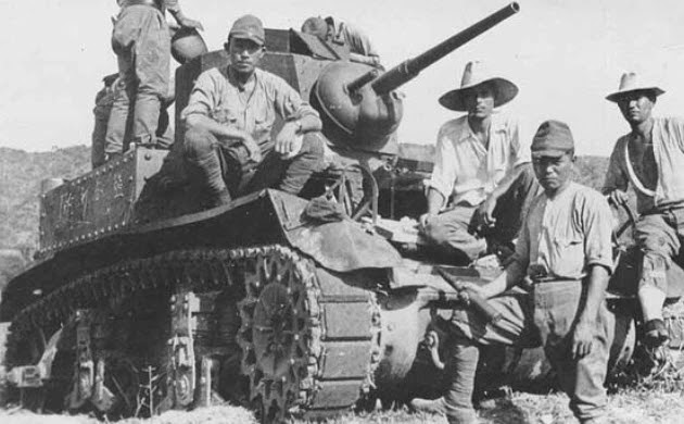 MiniArts Japanese M3 Stuart in 35th scale with crew – Hobbyzero