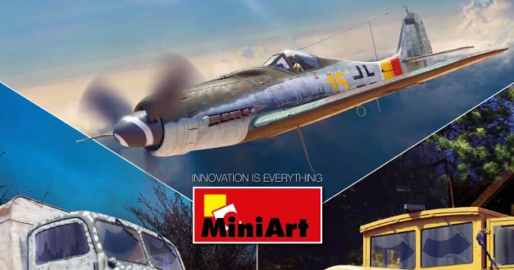 MiniArt 2025 Catalogue released with new scales, machines, and aircraft. – Hobbyzero