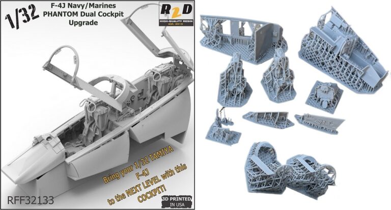 F-4J Phantom II Cockpit released – Hobbyzero