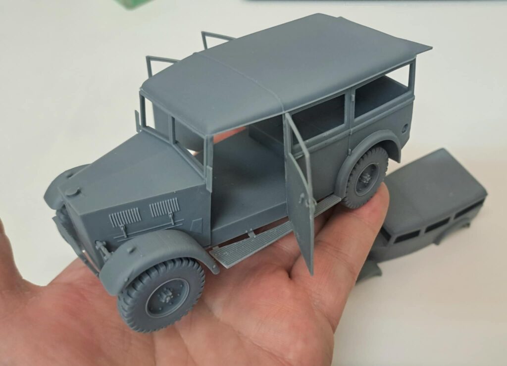 3D-printed British Humber F.W.D 4x4 Kit – Hobbyzero