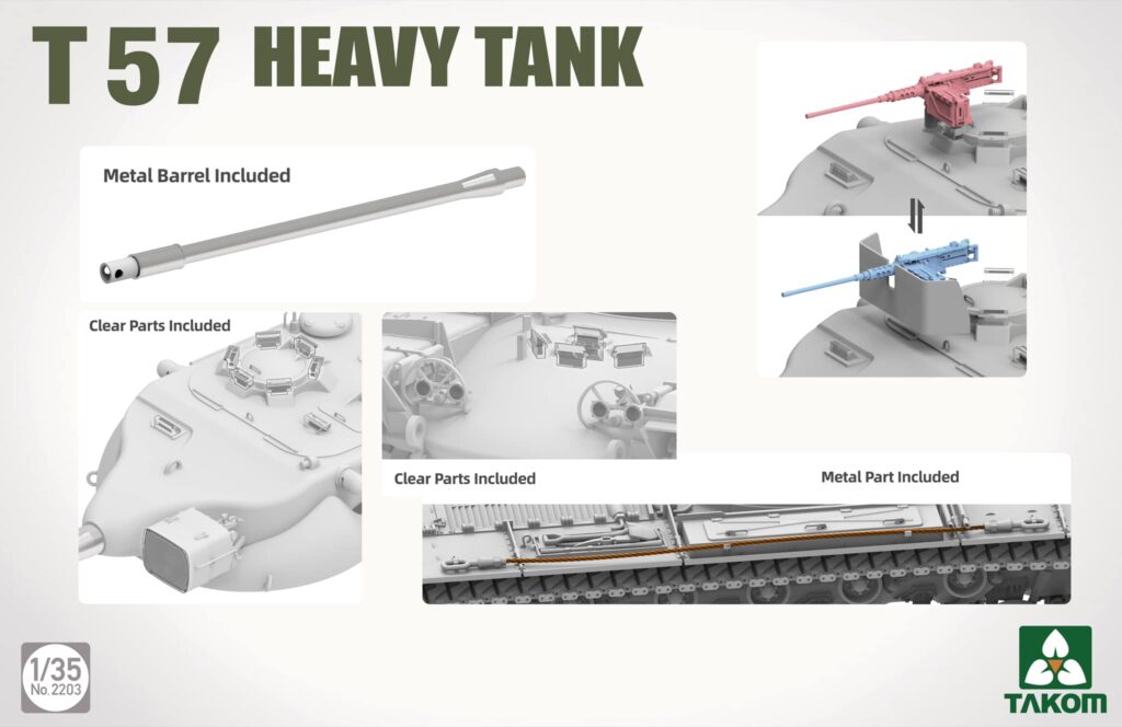 Takom T-57 and T-58 Heavy Tanks Announced – Hobbyzero