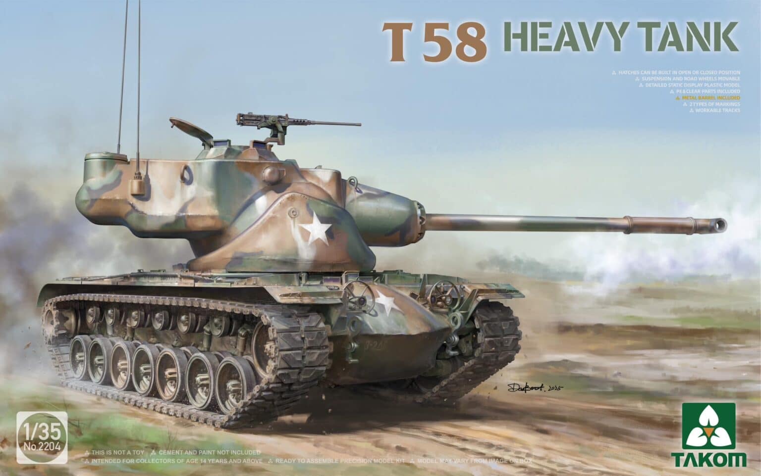 Takom T-57 and T-58 Heavy Tanks Announced – Hobbyzero