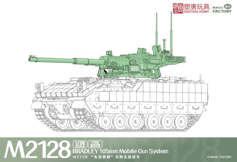 Magic Factory Unleashes the "What If" M2128 Bradley 105mm Mobile Gun ...