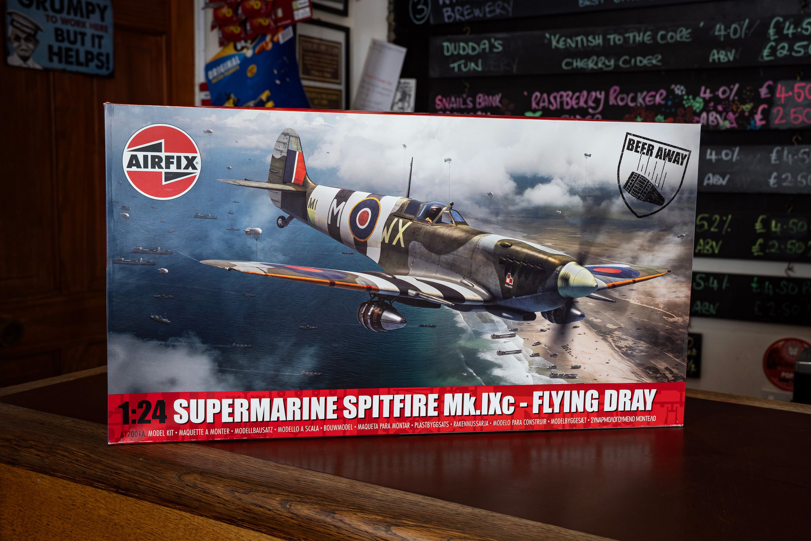 Airfix Unveils the Spitfire Mk.IXc 'Beers Away' Bundle – Hobbyzero