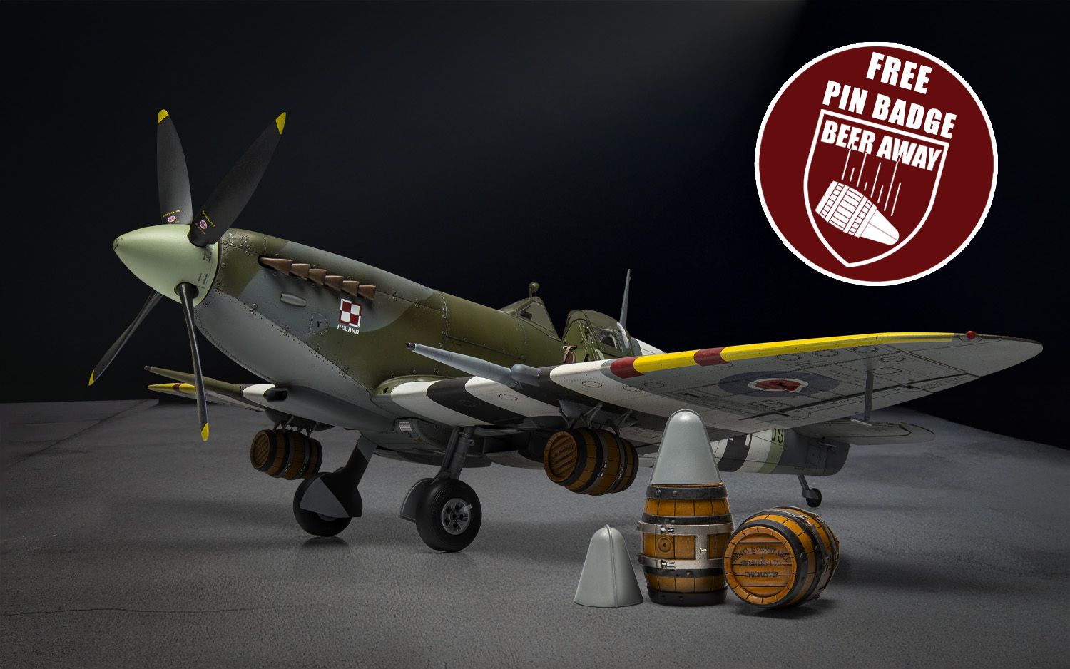 Airfix Unveils the Spitfire Mk.IXc 'Beers Away' Bundle – Hobbyzero