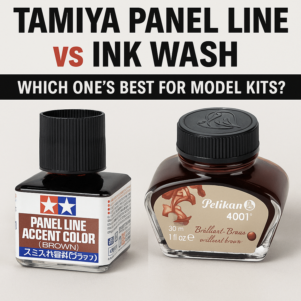Tamiya Panel Line vs Ink Wash – Which One’s Best for Model Kits ...